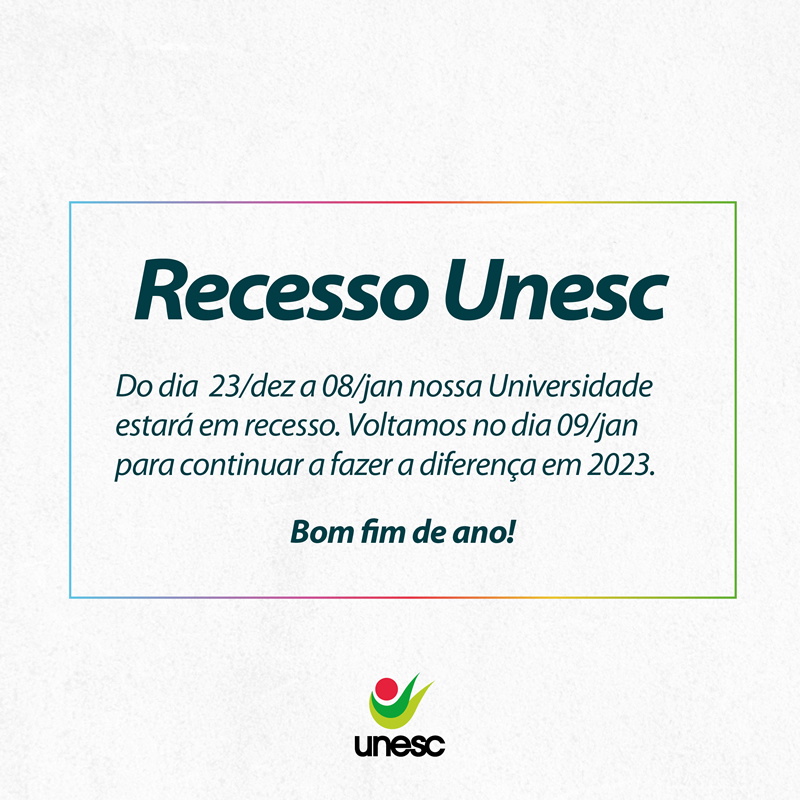 UNESC - Universidade do Extremo Sul Catarinense
